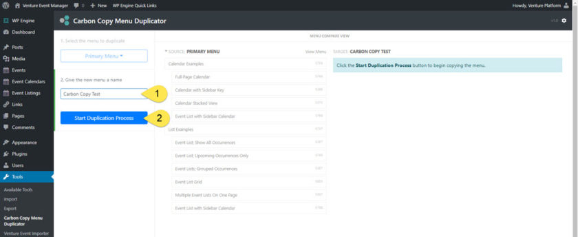 WordPress Plugin Review: Carbon Copy Menu Duplicator – Arts Hacker