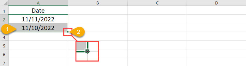 An Excel Trick To Quickly Increment Dates For Each Row Arts Hacker